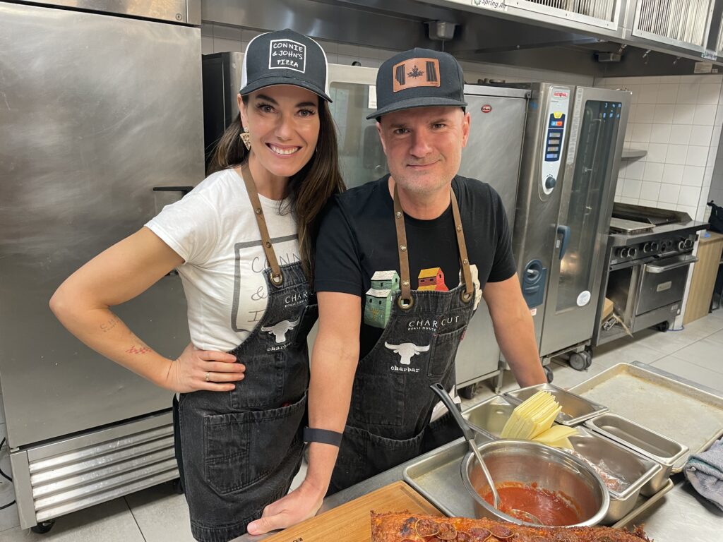 Connie DeSousa & John Jackson from Connie & John's Pizza in Calgary ...